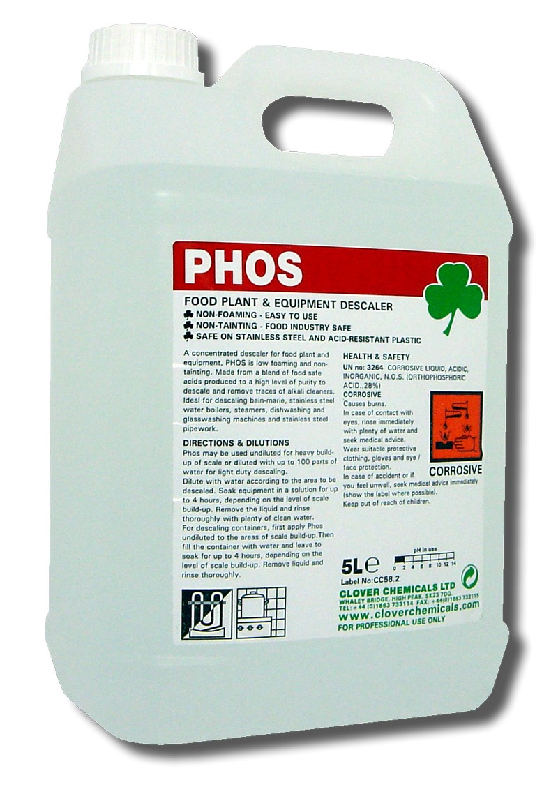 Phos Food Plant/Equipment Descaler | Janitorial Express