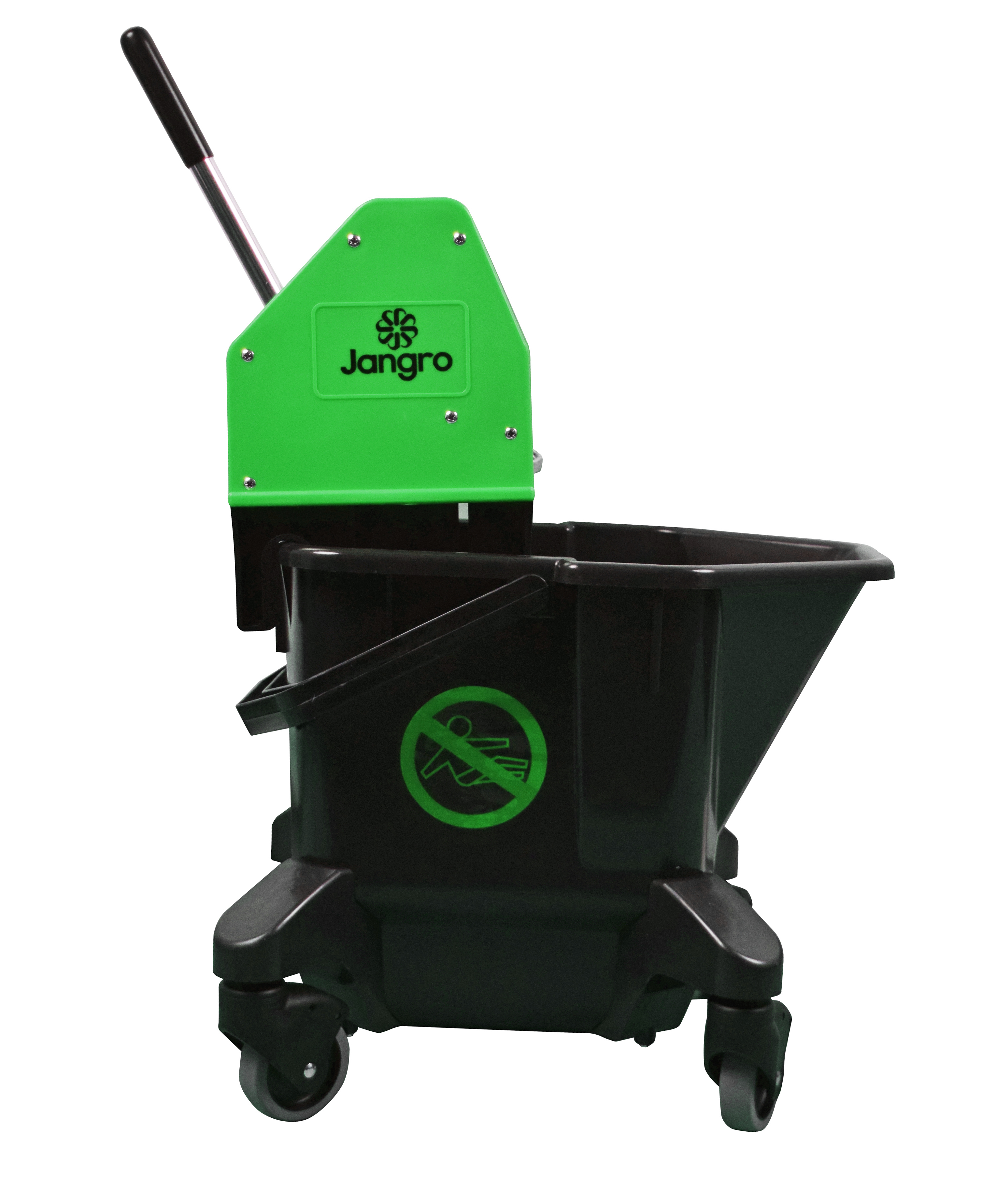 Jangro TC20 Bucket/Wringer Green | Janitorial Express